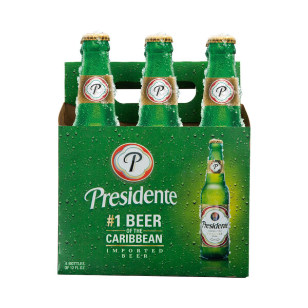 Presidente – Lager 12 oz Bottle 6pk – New York Beverage